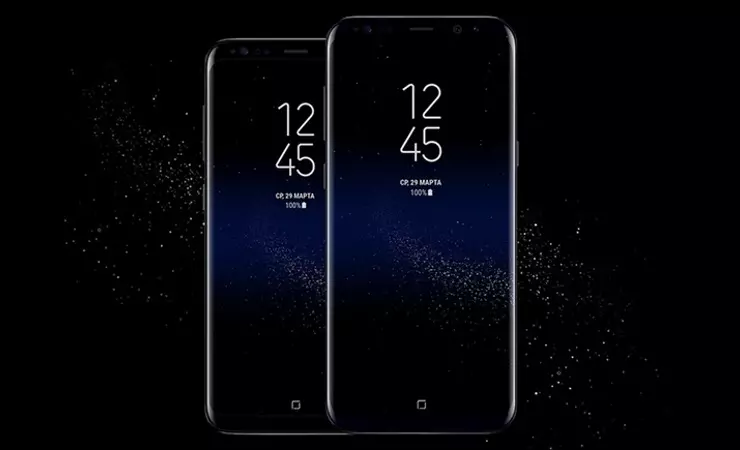 Samsung Galaxy S8 ati Agbaaiye S8 + - Awọn asia Android ti ọdun