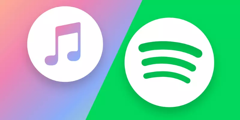 Muzika Apple vs Spotify