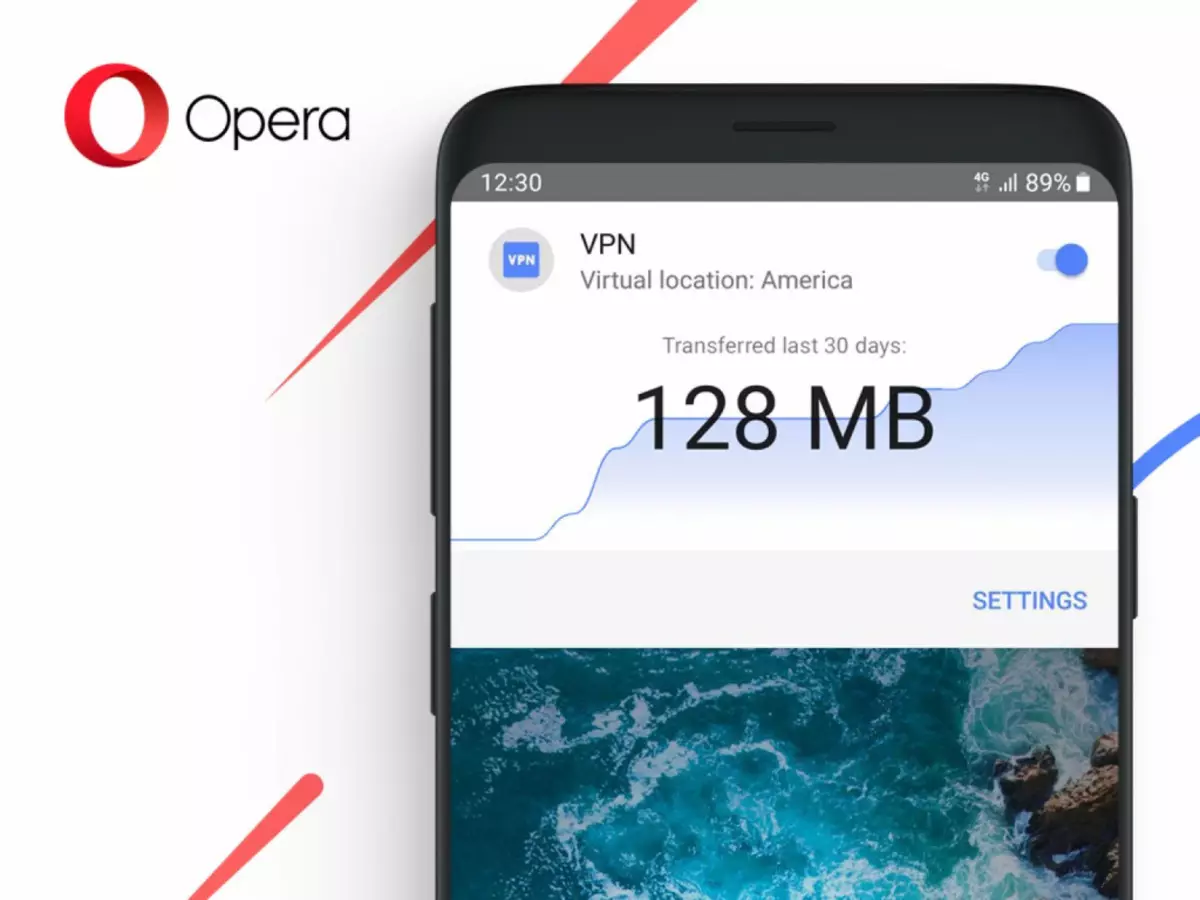 Opera สำหรับ Android จะได้รับ VPN ในตัว