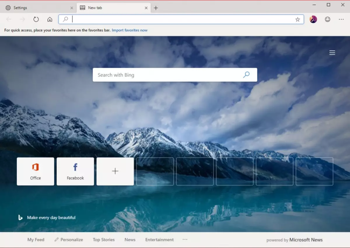 New Microsoft Edge - dengan dukungan untuk ekstensi dari Chrome dan membaca dengan keras dalam bahasa Rusia 28873_10