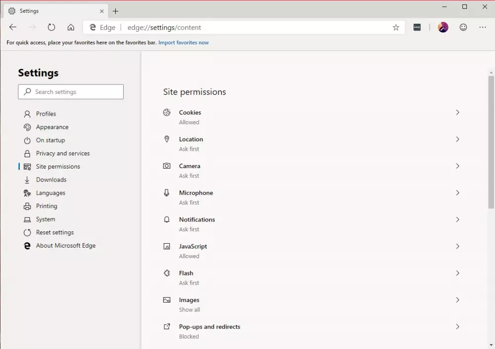 Nuovo Microsoft Edge - con il supporto per le estensioni di Chrome e la lettura ad alta voce in russo 28873_11