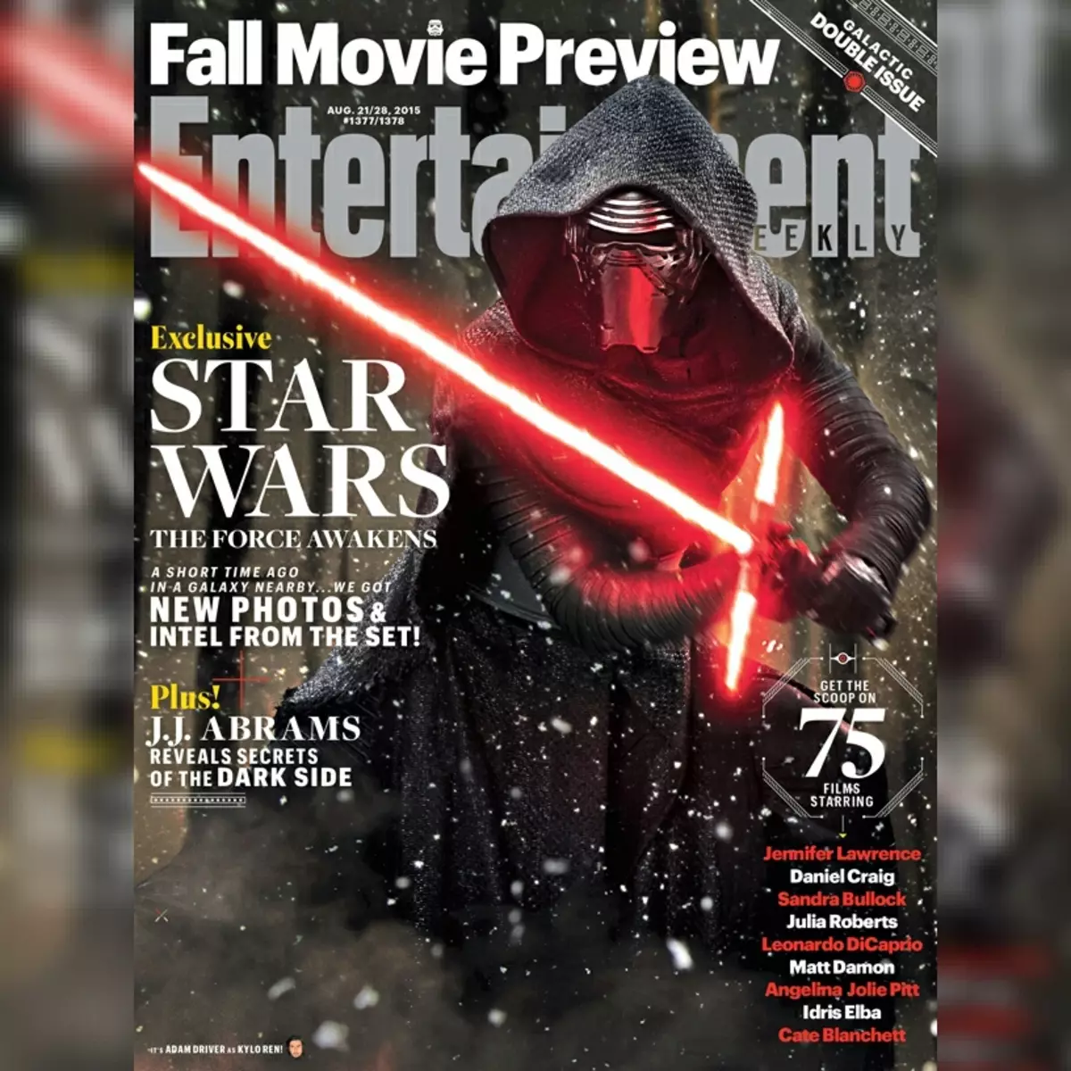 Adam driver sa EW cover.