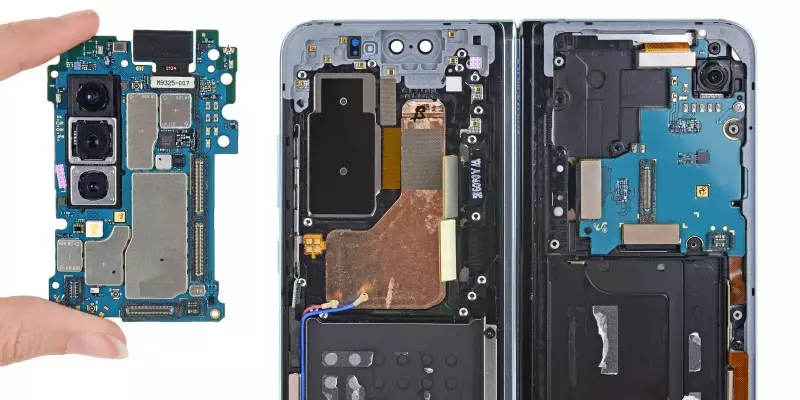 Galaxy Fold fell on the analysis to ifixit. Interesting details revealed 29348_14