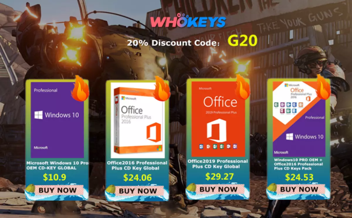 فروش در WhoKeys: ویندوز 10 و دفتر 2016 با تخفیف های بزرگ