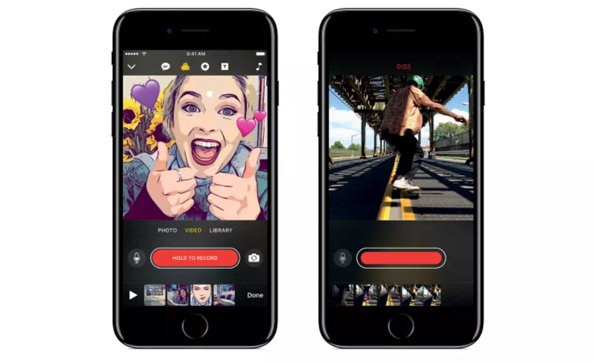 Apple выпусціла Clips - прыкладанне для здымкі, апрацоўкі і адпраўкі відэа