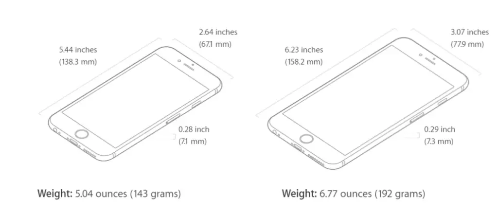 iphone 6s e iphone 6s plus