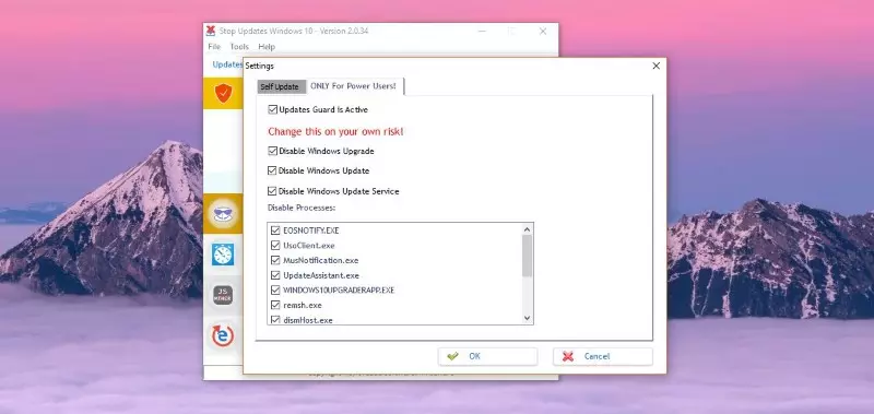 Clicks စုံတွဲတစ်တွဲမှ Windows 10 အသစ်ပြောင်းခြင်းများကိုမည်သို့ပိတ်ဆို့ရမည်နည်း 31059_3