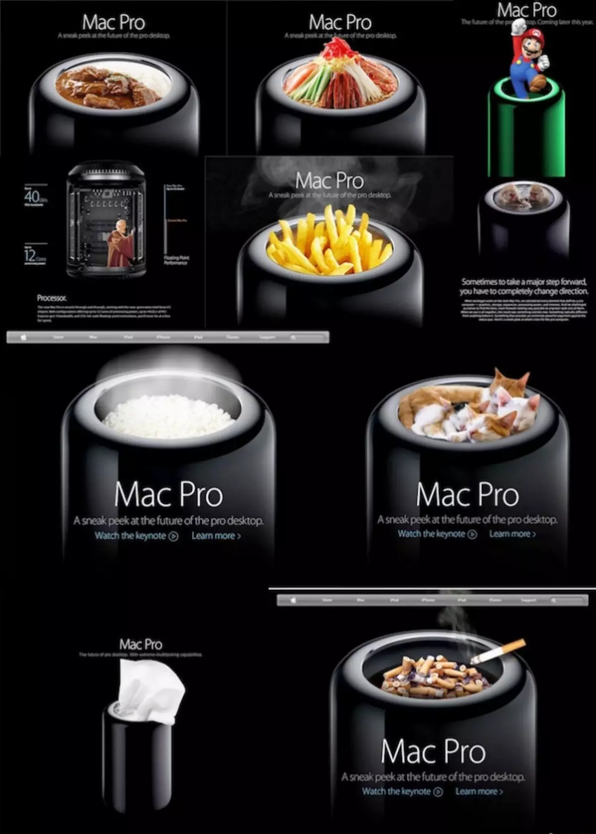 Parodies ntawm Mac pro