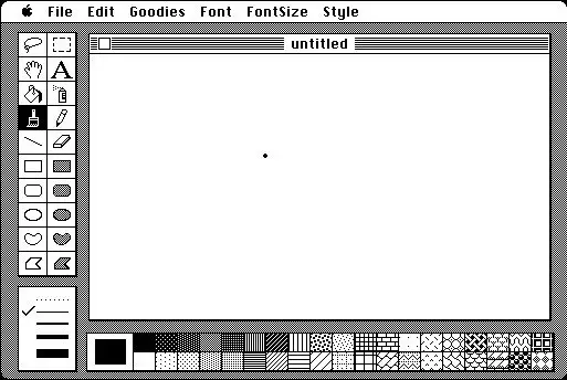 Mac Paint.