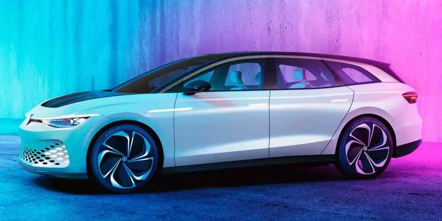 VW ilk elektrikləşdirilmiş universal şəxsiyyətini təqdim etdi. Space Vizion.