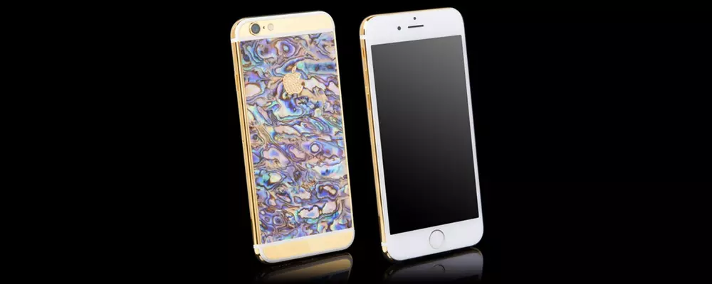 GoldGenie - Luxury Gold iPhone 6 Bother of Pearl Collection