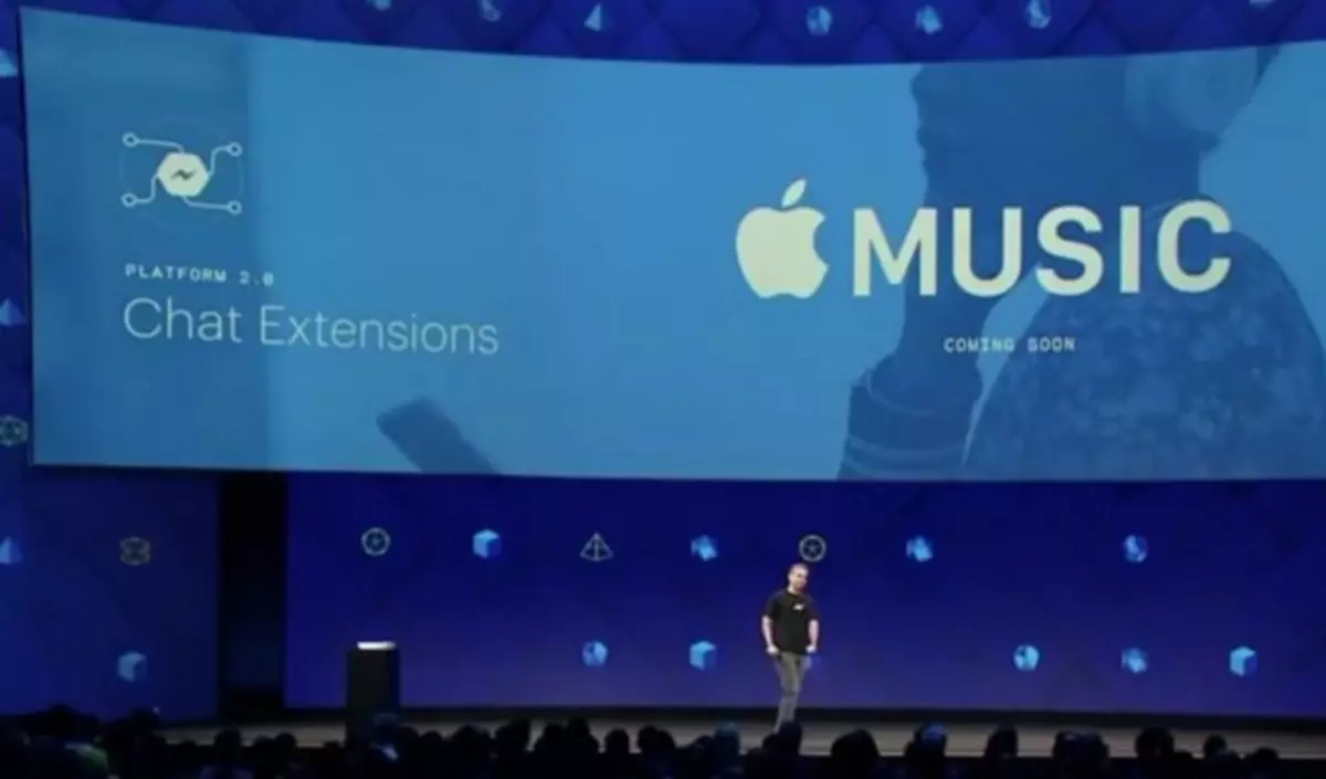 Apple mizik nan Facebook mesaje ak lòt innovations soti nan konferans F8 F8 la 3269_5