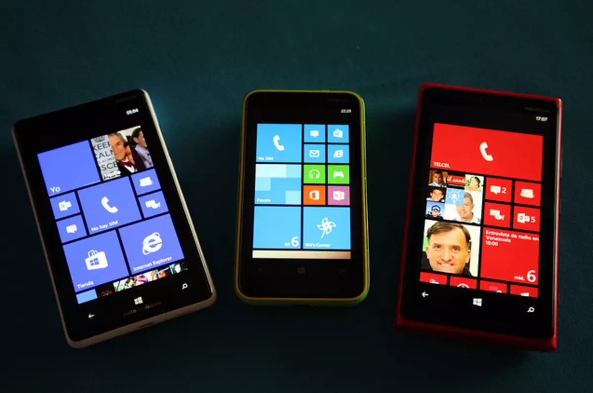 Smartphones á Windows Phone framhjá iPhone í sjö löndum, þar á meðal Rússland og Úkraínu