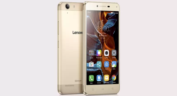 Lenovo Vibe K5.