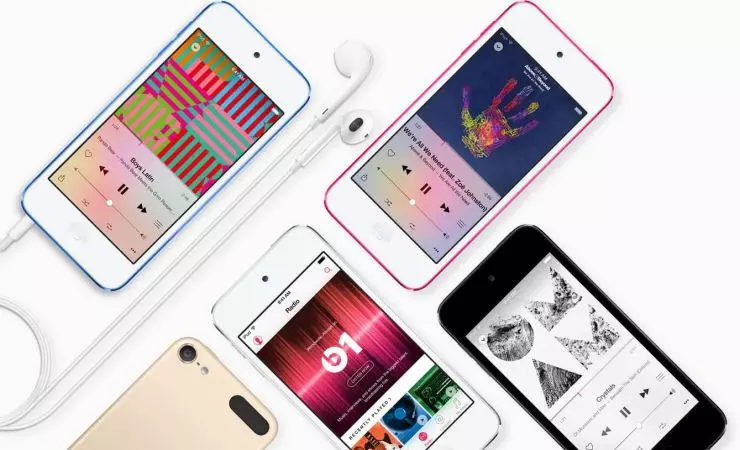 Az iPod Touch új érzékelőket kap és támogatja az Apple Watch-ot