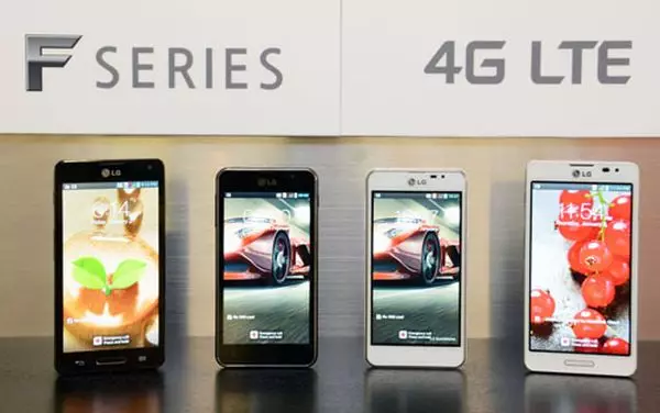 LG introducerade Optimus F5 och F7 smartphones