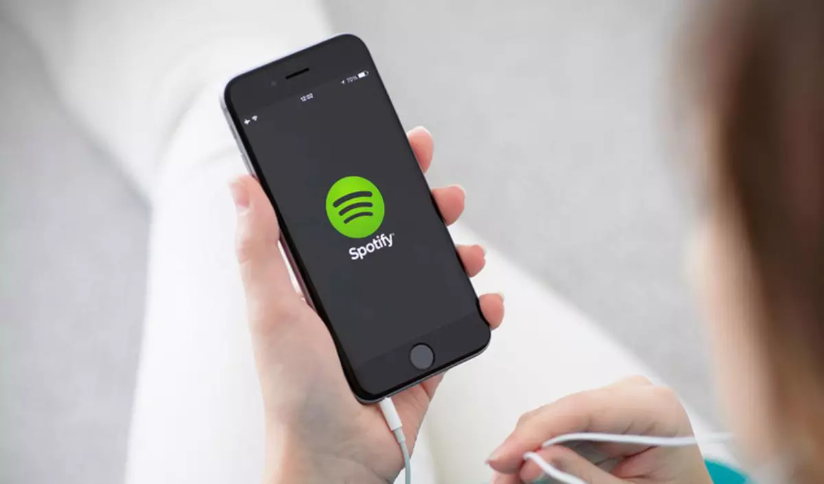 Spotify Evoluigas nekonata aparato