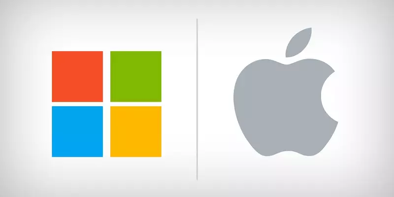 Kaip spausdinti "Apple" ir "Microsoft" logotipų simbolius "Windows"