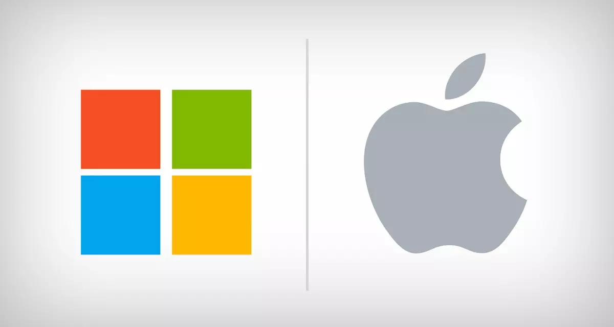 Wéi dréckt Apple a Microsoft Logos Zeechen an Windows 3544_1