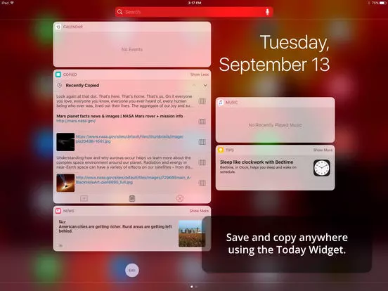 Widgets balkêş ji bo iOS 10 35484_3