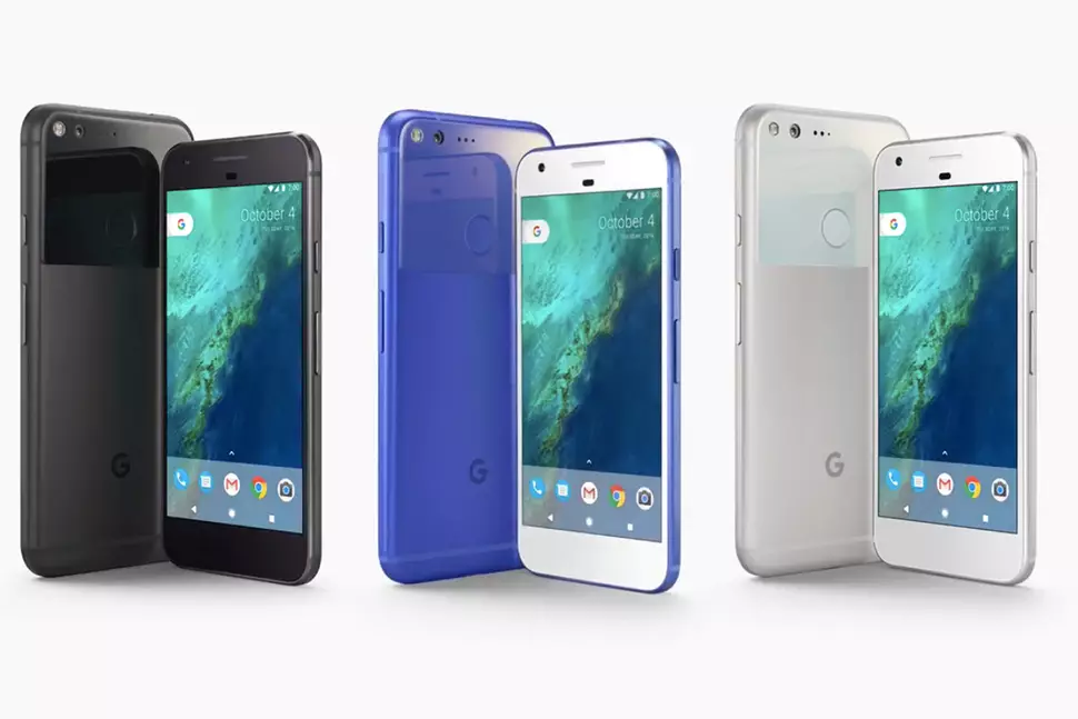 Salīdzinājums Google Pixel un Apple iPhone 7