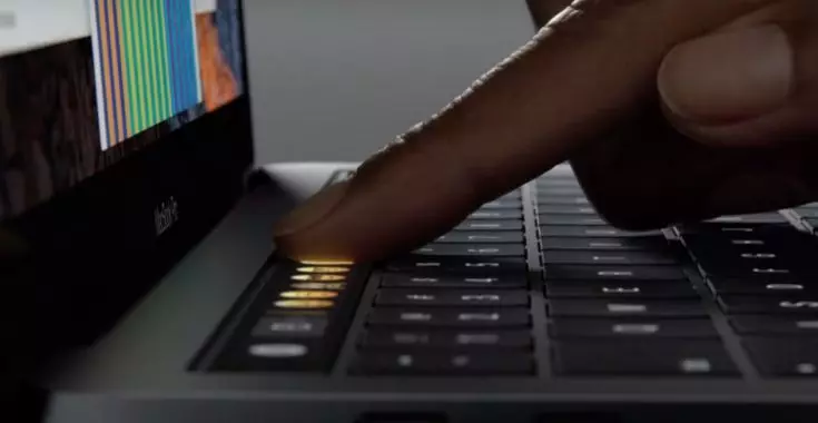 Touch bar.