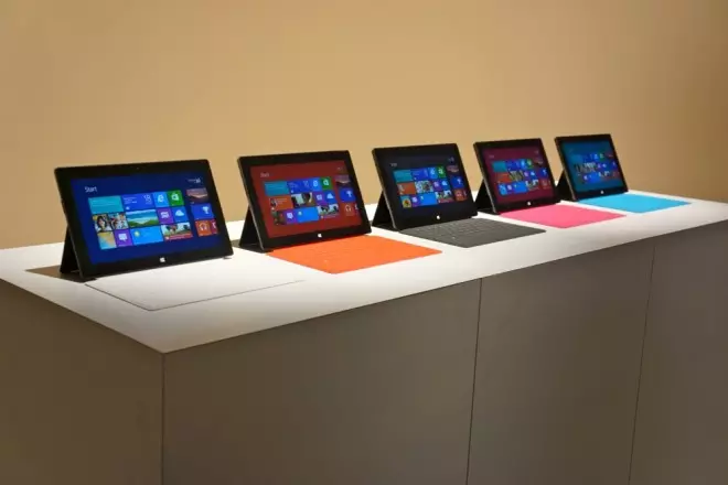 Планшэты Microsoft Surface апынуліся стратныя