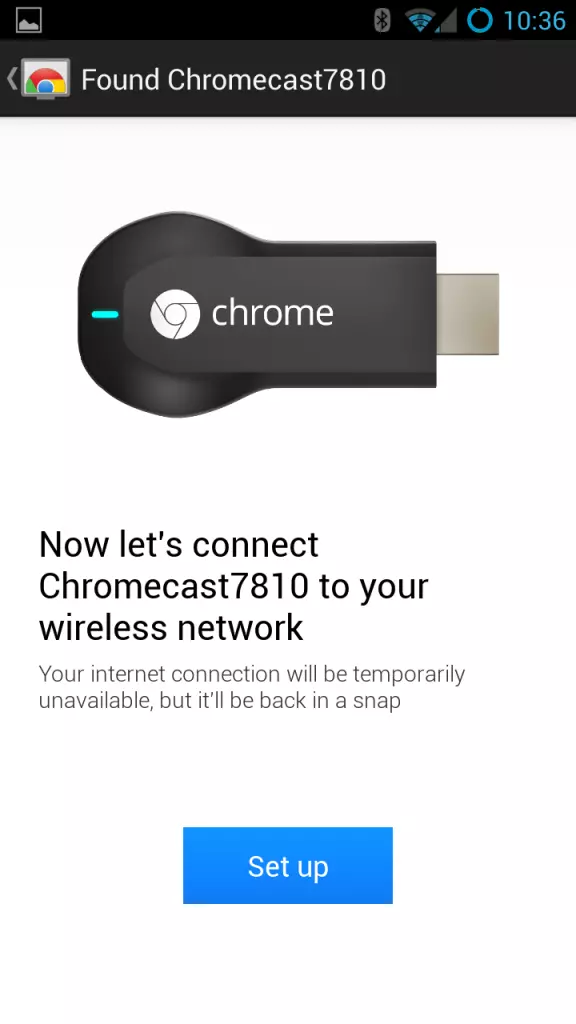 Google chromecast.