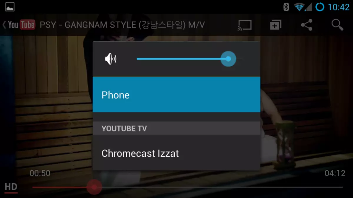 谷歌Chromecast。