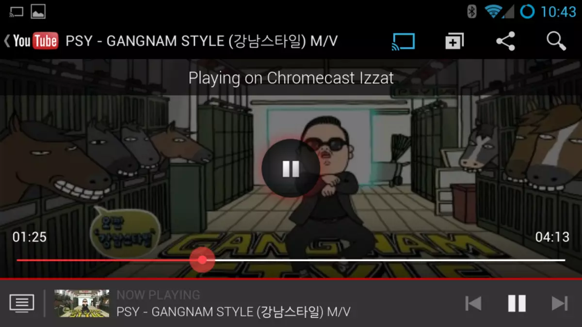 গুগল Chromecast এর।