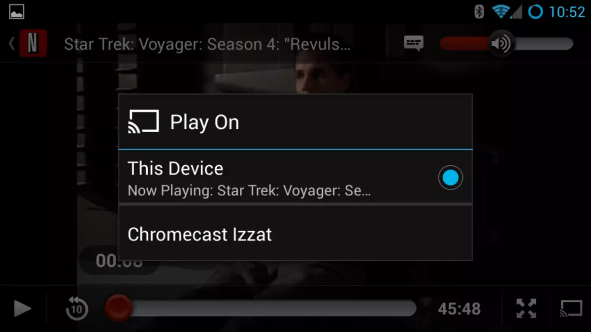 谷歌Chromecast。