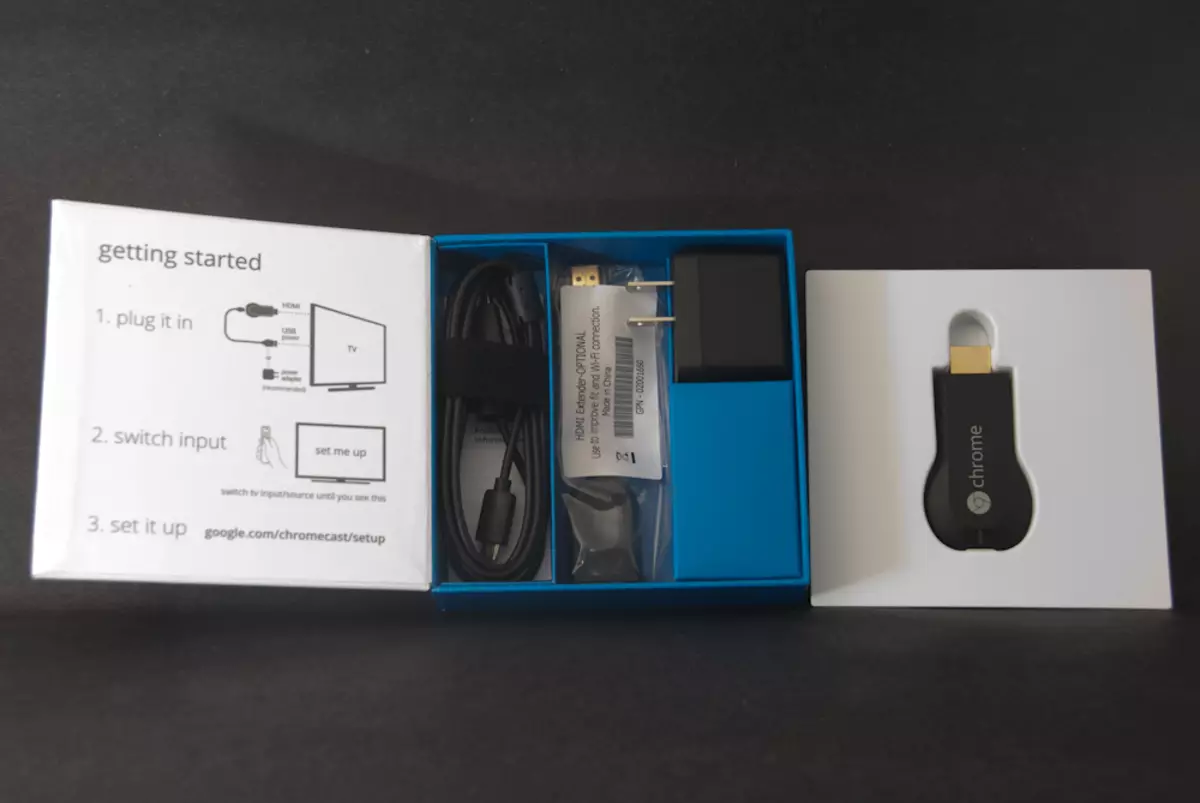 গুগল Chromecast এর।