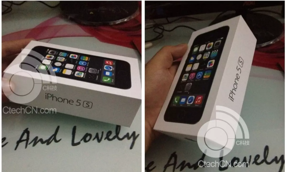 ការវេចខ្ចប់ទូរស័ព្ទ iPhone 5S