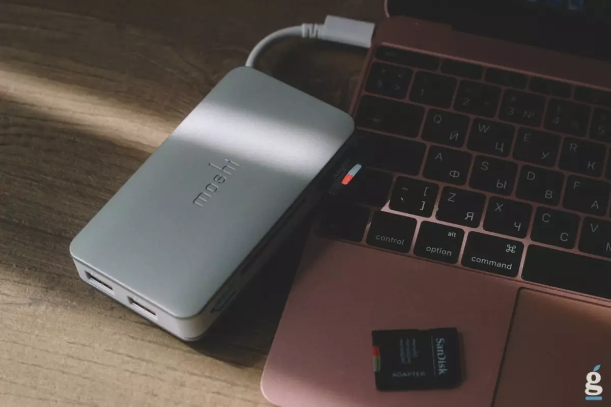 čtečka paměťových karet a USB hub Moshi Cardette Type-C vyřešil své problémy s MacBookem 3834_4