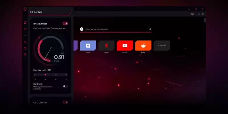 Opera GX - browser de gameri