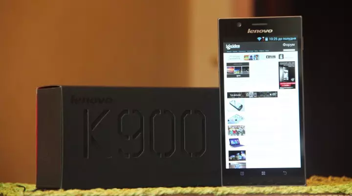 Yfirlit Lenovo K900.