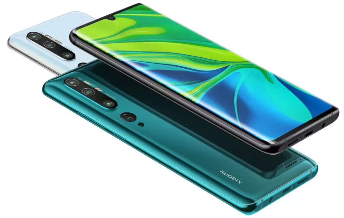 Xiaomi Mi Note 10 và MI trộn Alpha xuất hiện ở Nga