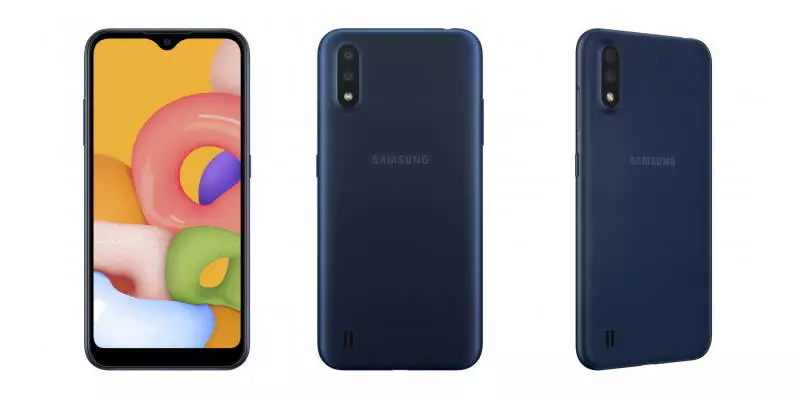 Samsung Galaxy A01 - פּאָזיציע סמאַרטפאָנע אָן ומנייטיק פרילז