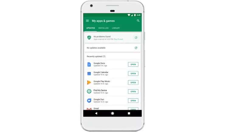 የ Google Play ጥበቃ - አዲስ የ Android ጥበቃ ስርዓት 4353_1