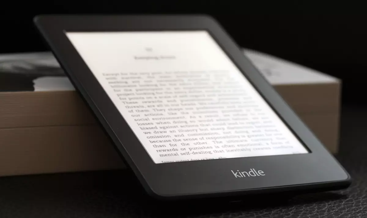 Amazon Kindle Paperwhite.