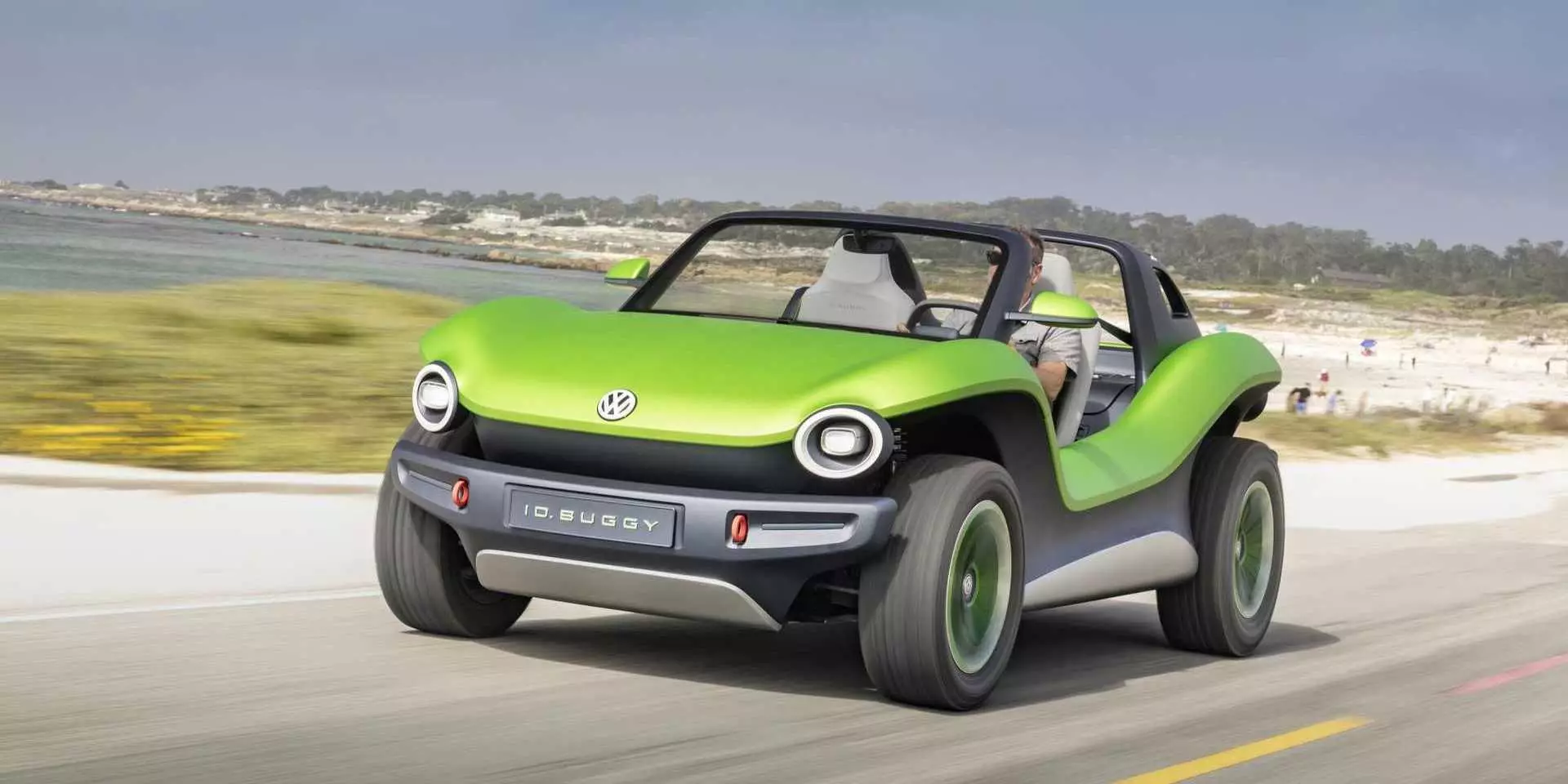 Volkswagen дэманструе электрабагі