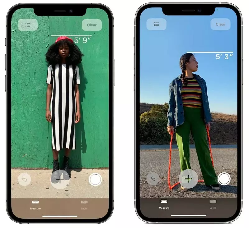 Com mesurar el creixement humana amb l'iPhone 12 Pro