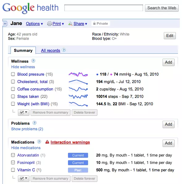 Google Health