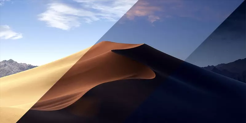 Paano makakuha ng isang dynamic na wallpaper mula sa MacOS Mojave ngayon