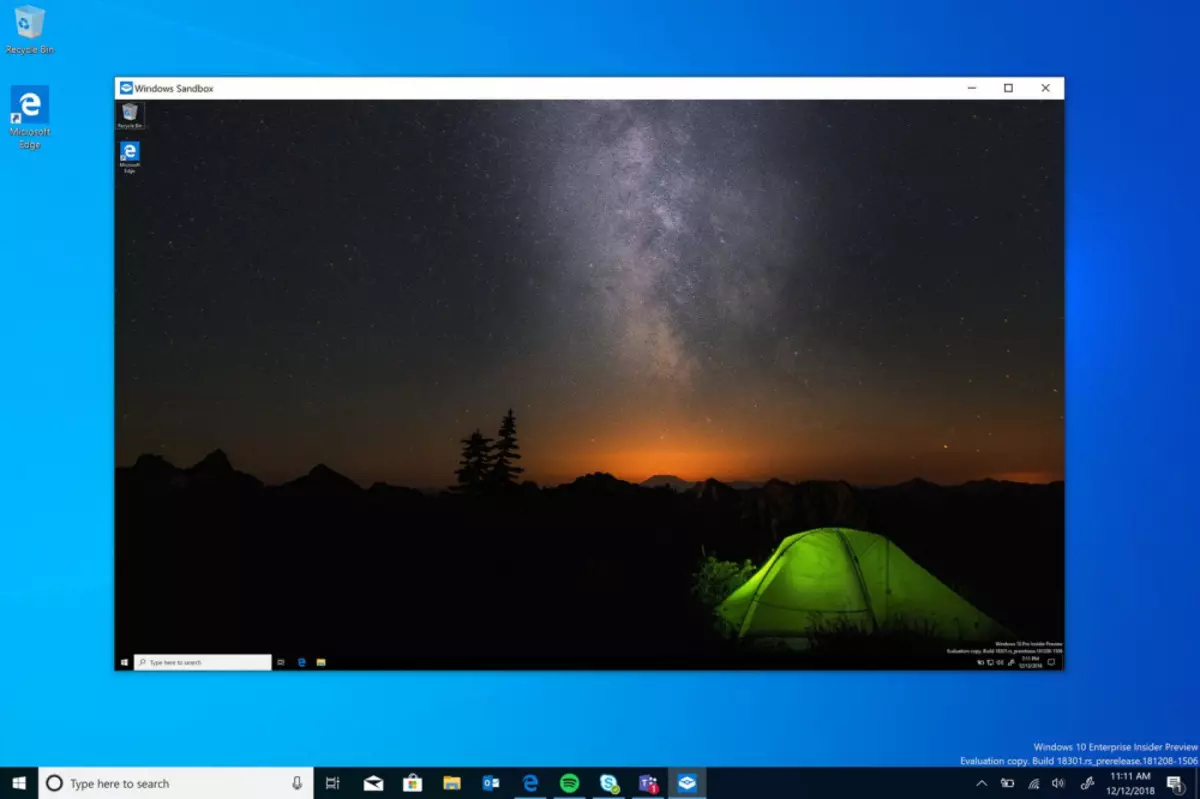 Värske test Assamblee Windows 10 - uue menüü 