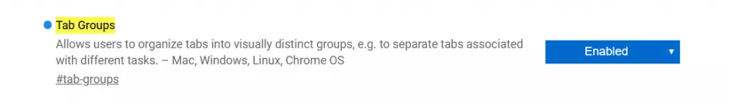 วิธีเปิดใช้งานแท็บการจัดกลุ่มใน Chrome 80 5649_2