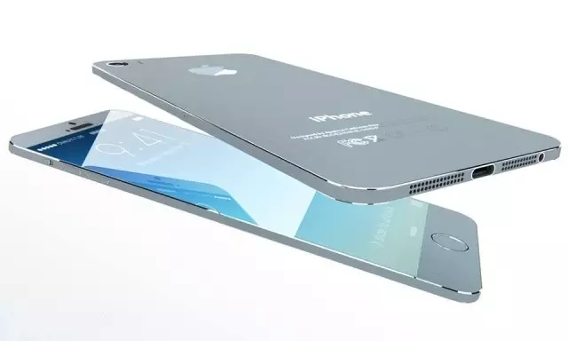 iPhone with a big display