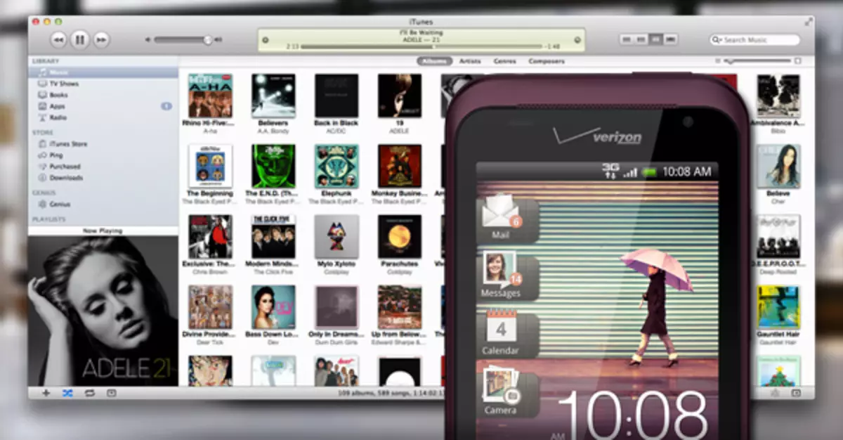 iTunes ប្រព័ន្ធប្រតិបត្តិការ Android