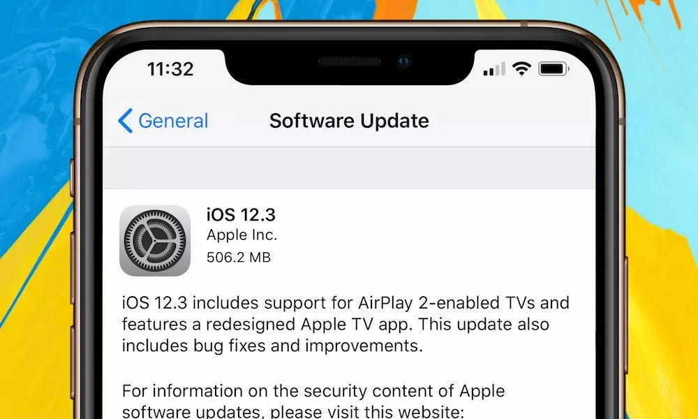 iOS 12.3.