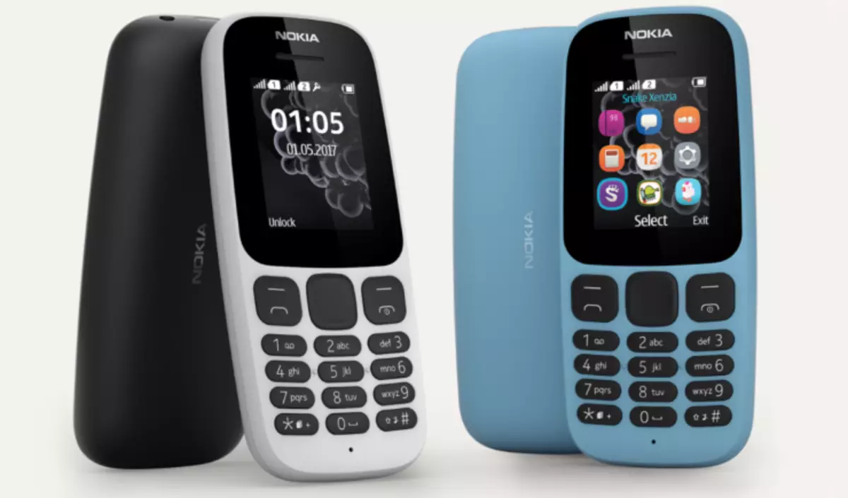 Rusland præsenterer nye versioner af Nokia 105 og Nokia 130 telefoner 6563_1